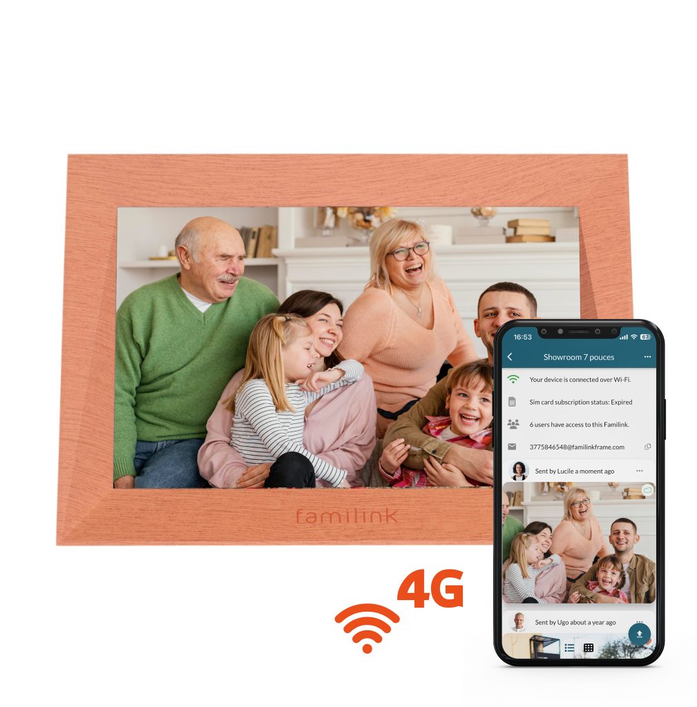 Buy Familink - 4G Digital Photo Frame for the whole Family.